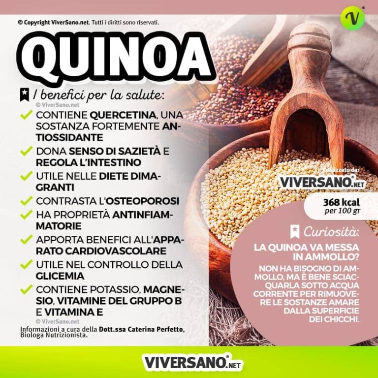 Quinoa: proprietà, valori nutrizionali, benefici e controindicazioni