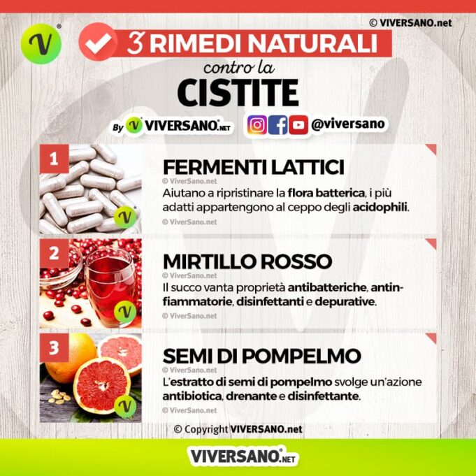 Cistite: 10 rimedi naturali veloci ed efficaci per farla passare