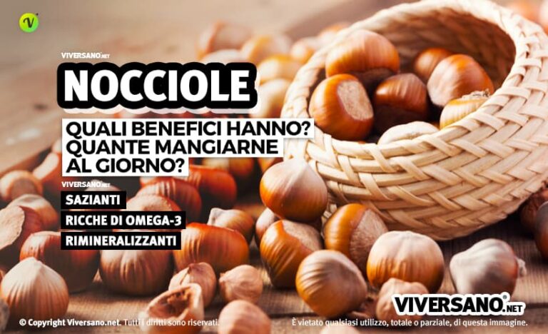 Nocciole: proprietà, benefici, calorie e quante mangiarne al giorno