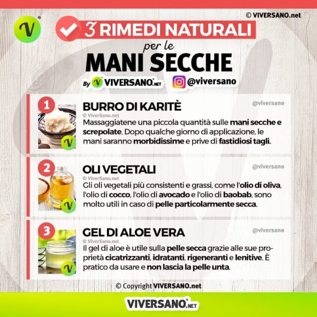 Mani secche e screpolate: cause, rimedi naturali e consigli utili
