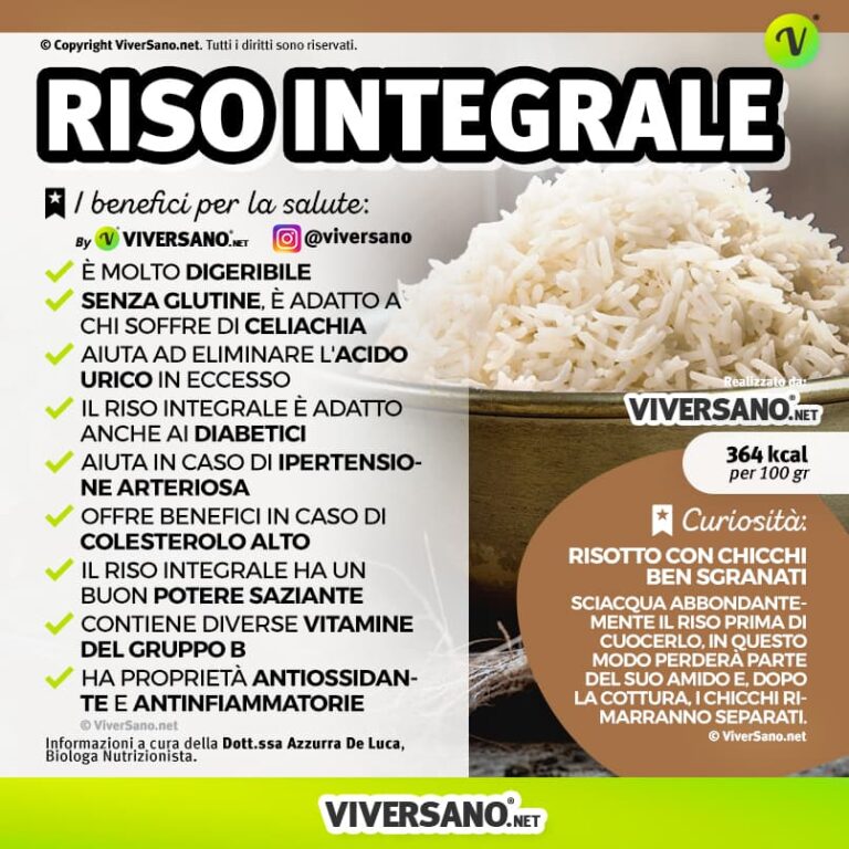 Riso: calorie, valori nutrizionali, proprietà e tipi di riso più diffusi