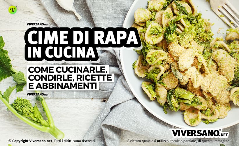 Cucinare le cime di rapa: preparazione, tempi di cottura e ricette