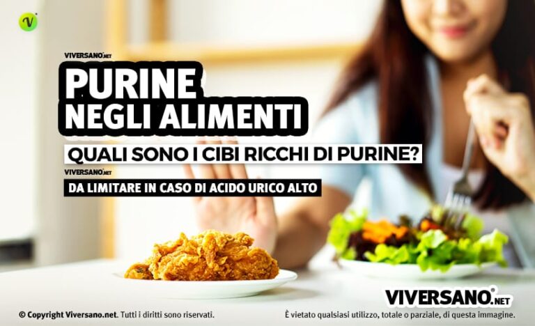 Purine: cosa sono e quali sono gli alimenti ricchi o poveri di purine