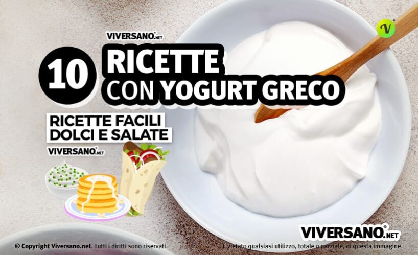 Yogurt greco: 10 ricette dolci e salate, dalla salsa alla cheescacke